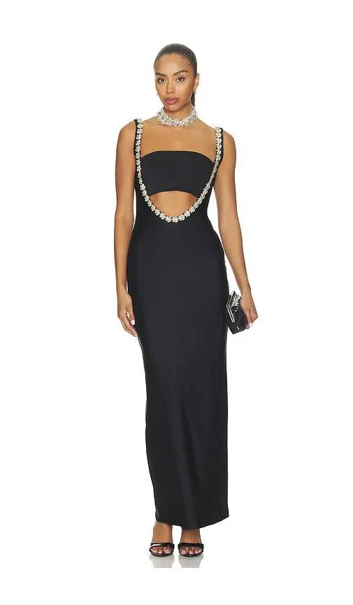 MARIANDREE GAITAN Miranda Dress In . Also - Black