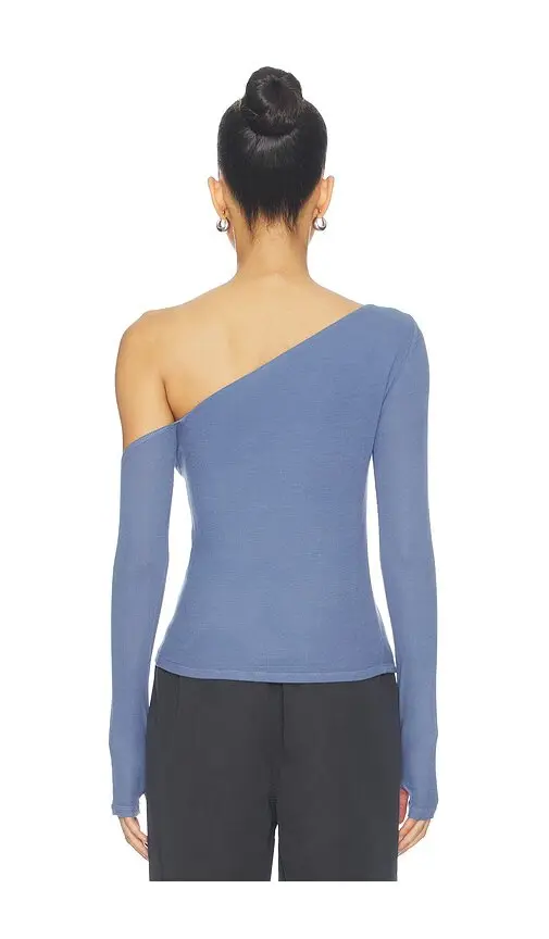 Michael Lauren Magdaleno Cold Shoulder Long Sleeve Top