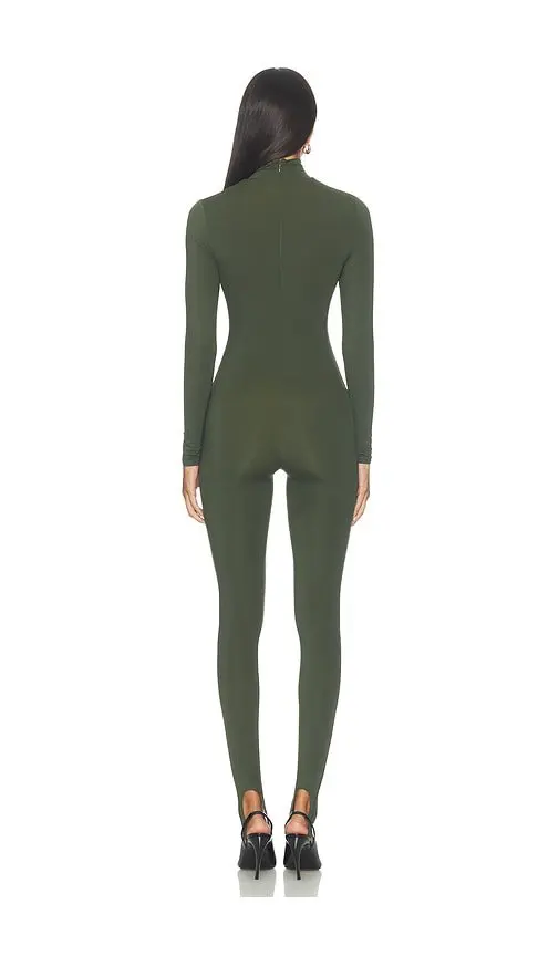 Naked Wardrobe Naked Turtleneck Stirrup Jumpsuit In . Also