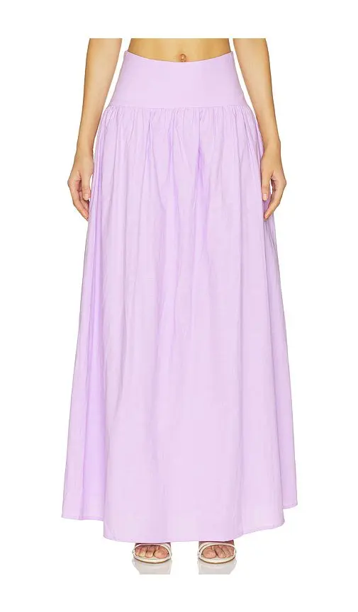 SNDYS. X Revolve Nesa Maxi Skirt - Lavender