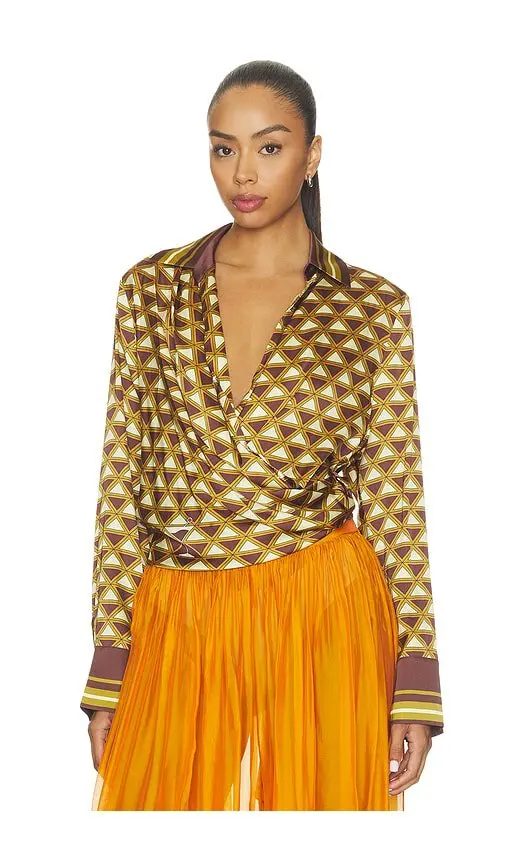 Retrofete Kourt Blouse In . Also