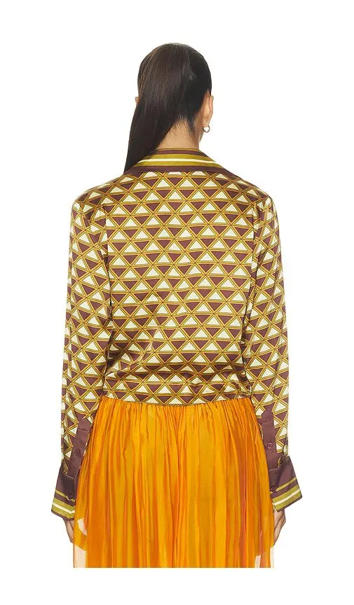 Retrofete Kourt Blouse In . Also