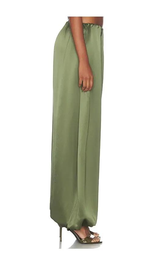 Paris Georgia Wide Leg Satin Trousers