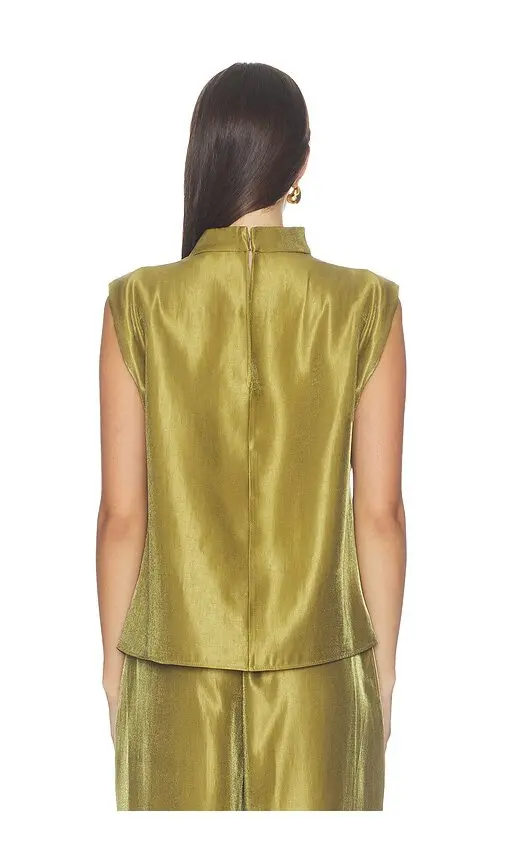 Amanda Uprichard Sleeveless Fabienne Top In . Also