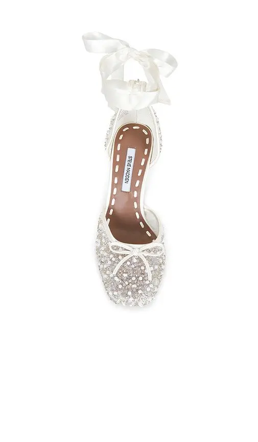 Steve Madden Sequin Embellished Ankle Tie Pumps