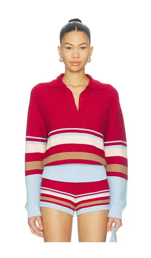 Solid & Striped The Cleo Pullover In . Also - Red