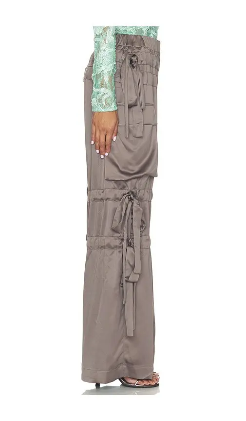 AKNVAS Odin Satin Cargo Trousers