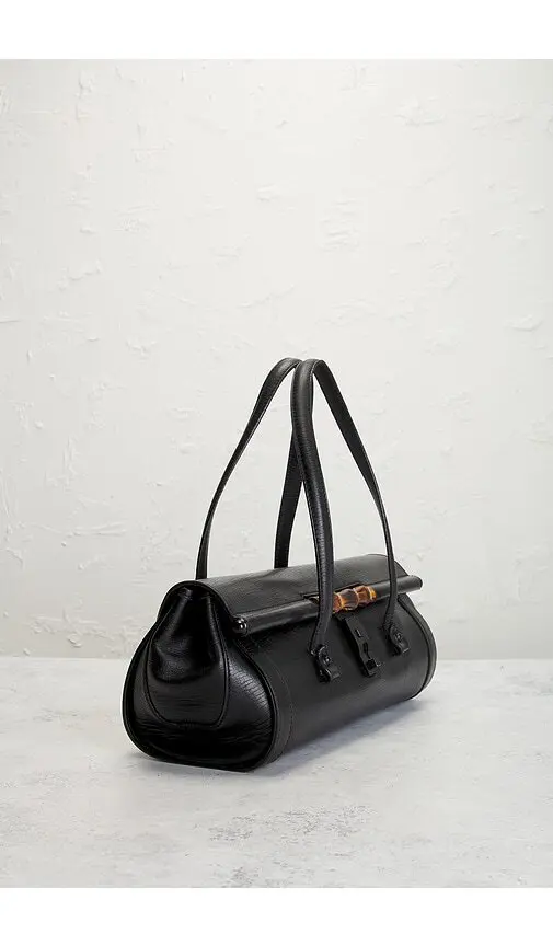 FWRD RENEW Gucci Bamboo Bullet Handbag