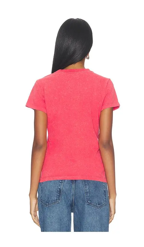 GANNI Future Jersey Baby Fit Cherry Tee