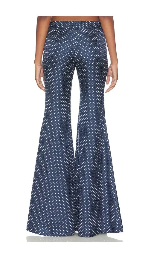 FRANÃ§OISE Franoise Zaoua Bell-bottom Trousers