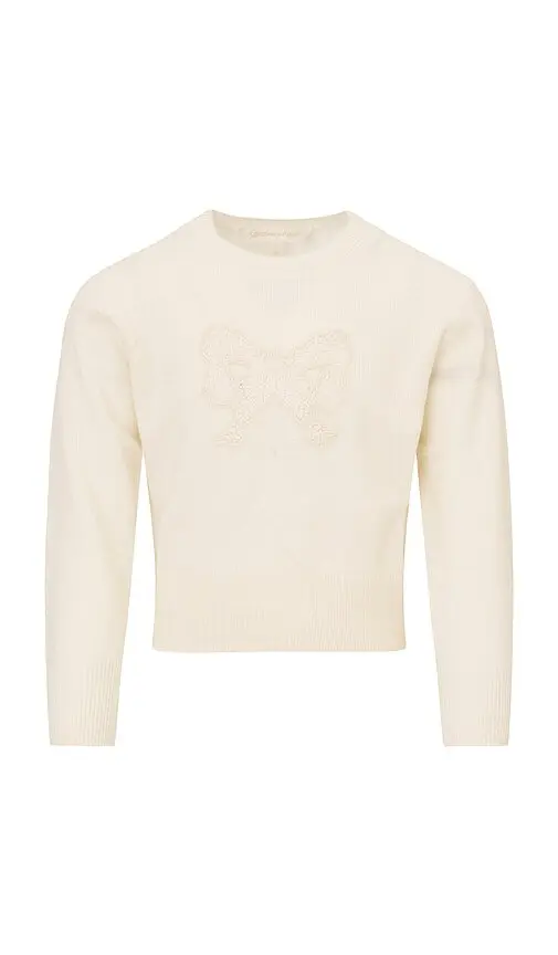 LoveShackFancy Zolee Tween Cashmere Pullover In . Also - Ivory