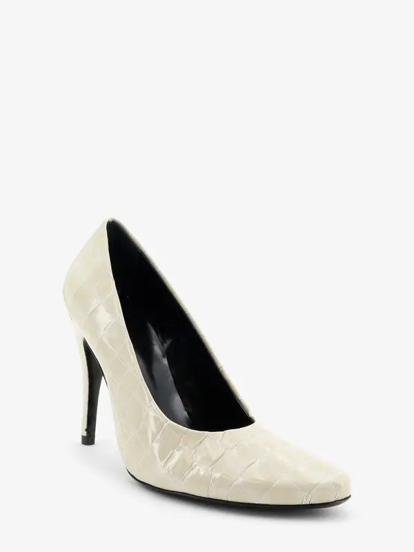 JUDE Jerry Leather Décolleté With Croc Motif