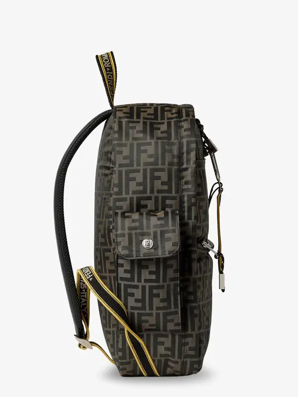 Fendi Climb Ff Zucca Technical Fabric Backpack