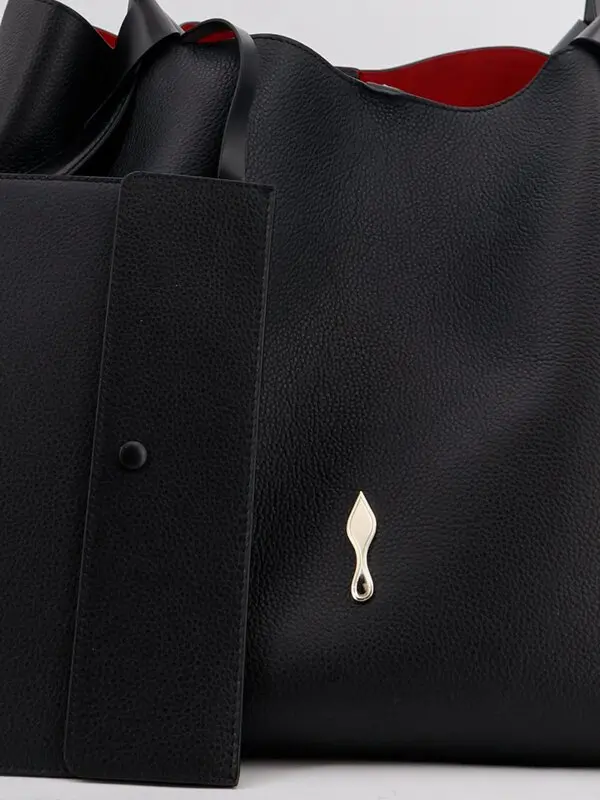 CHRISTIAN LOUBOUTIN Bettina Large Leather Shoulder Bag