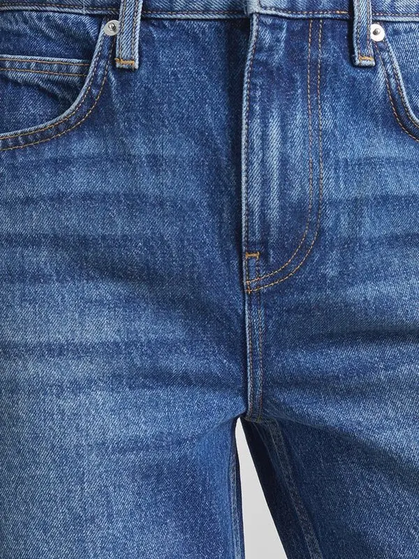 THE FRANKIE SHOP Straight Leg Denim Jeans