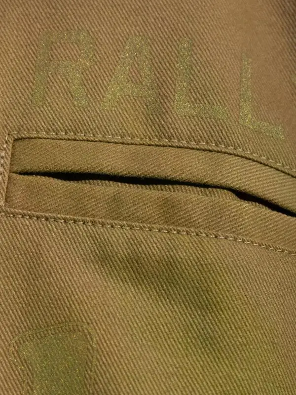 Rhude Rally Track Logo-print Zip-up Jacket