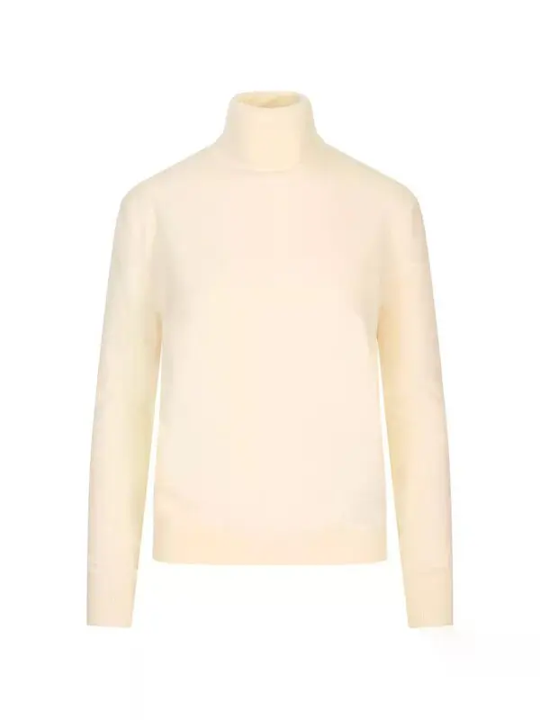JIL SANDER Roll Neck Sweater - Yellow