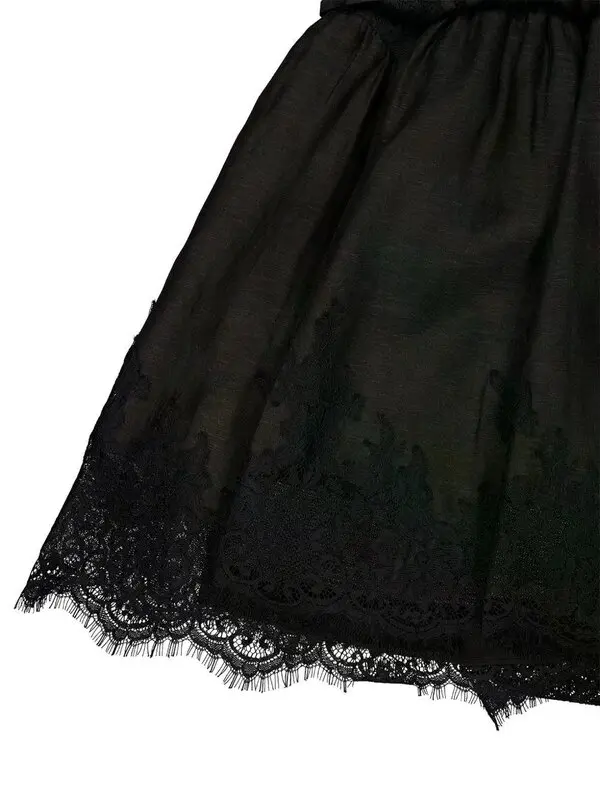 Zimmermann Valiant Lace-trim Mini Dress