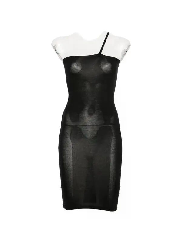 BASERANGE Nida One-shoulder Sleeveless Mini Dress