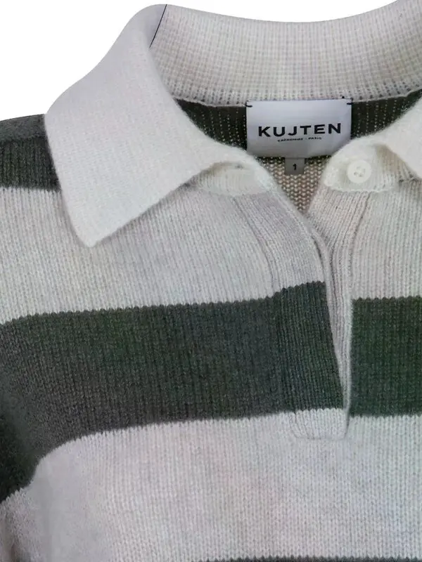 KUJTEN Royde Striped Cashmere Sweater