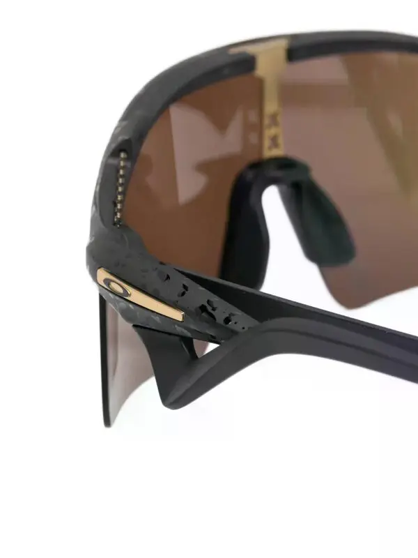 Oakley Stunt Wing Geometric Frame Sunglasses