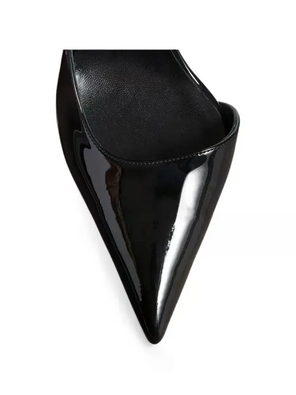 Khaite Jett D'orsay Pumps In Patent Leather