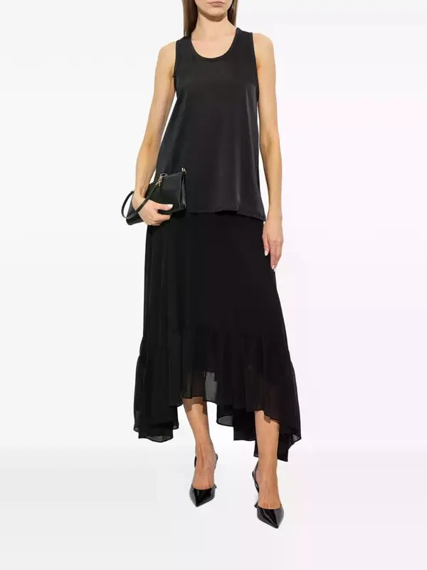 Michael Kors Satin Racerback Tank Top
