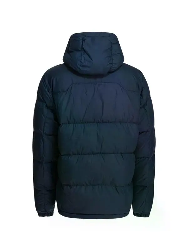 Polo Ralph Lauren Logo-embroidered Hooded Coat - Blue