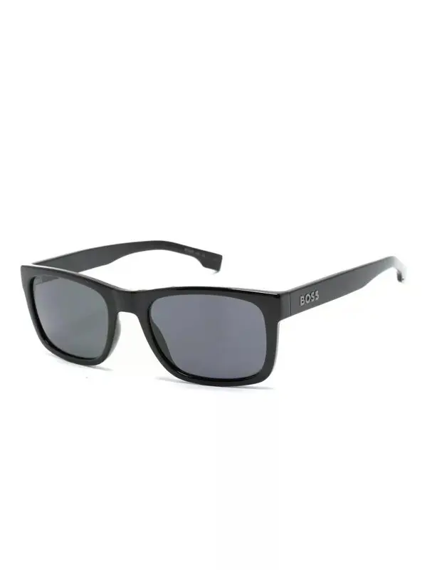 BOSS Logo-emed Square-frame Sunglasses