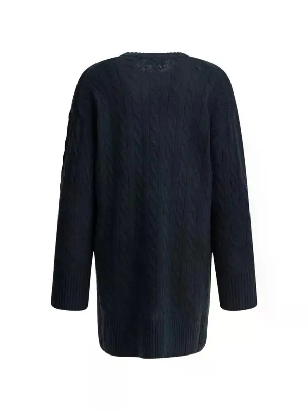 Polo Ralph Lauren Cable-knit Logo Embroidered Dress