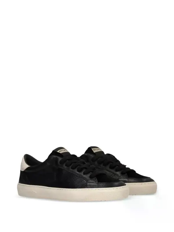 ENTERPRISE JAPAN Jupiter Rocket Logo Perforated Sneakers - Black