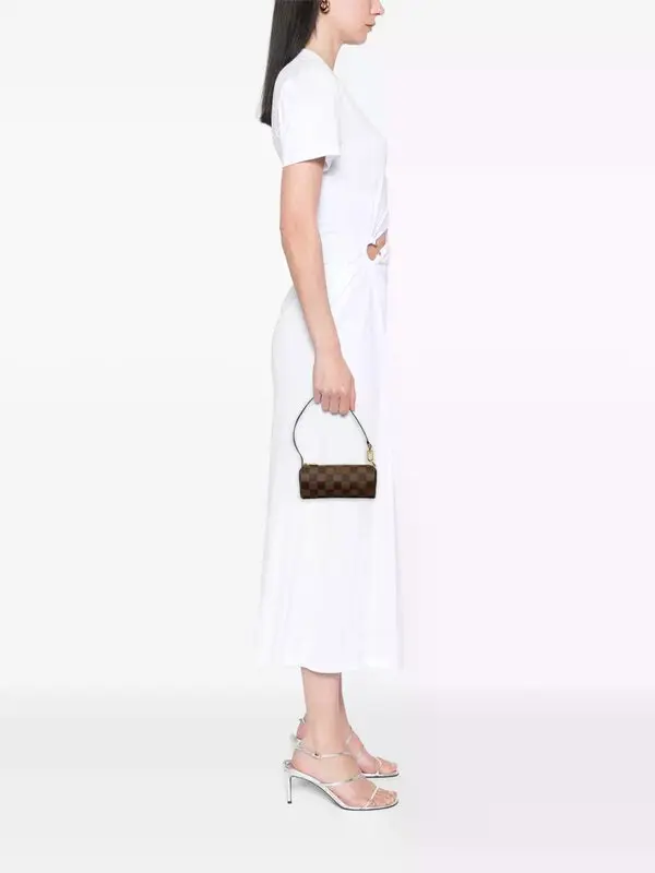 LOUIS VUITTON Damier Ebene Papillon Pochette Handbag