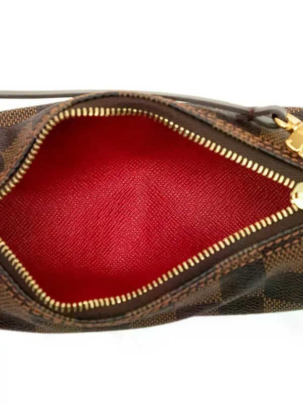 LOUIS VUITTON Damier Ebene Papillon Pochette Handbag