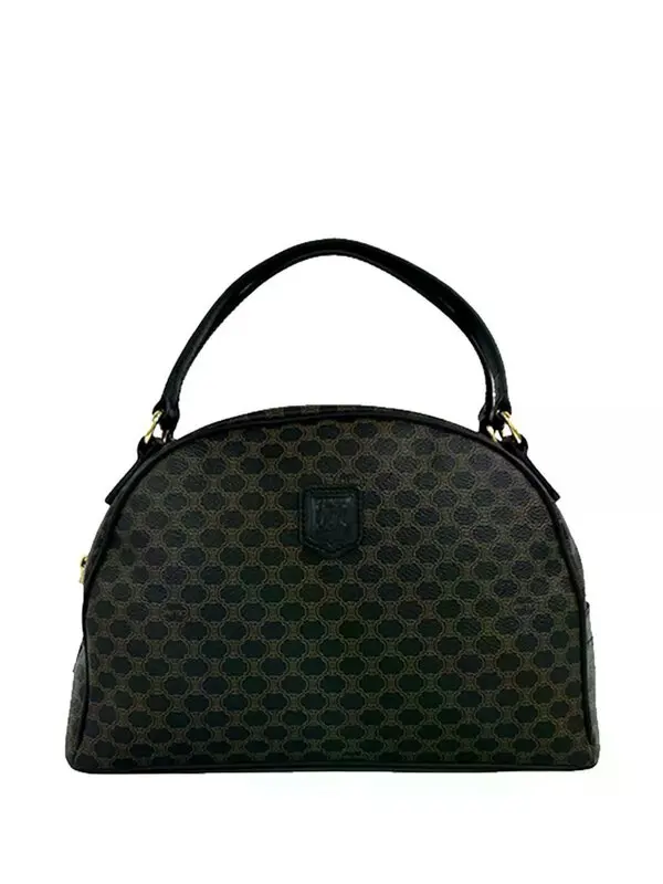 Celine Macadam Coated Canvas Handbag