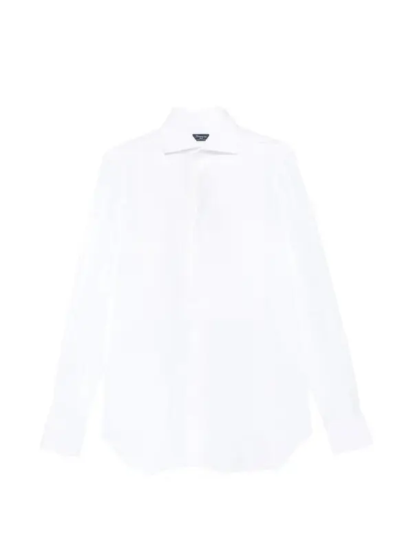 FINAMORE 1925 Pleated-texture Shirt