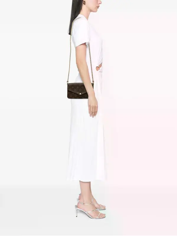 LOUIS VUITTON Monogram Pochette Felicie Crossbody Bag