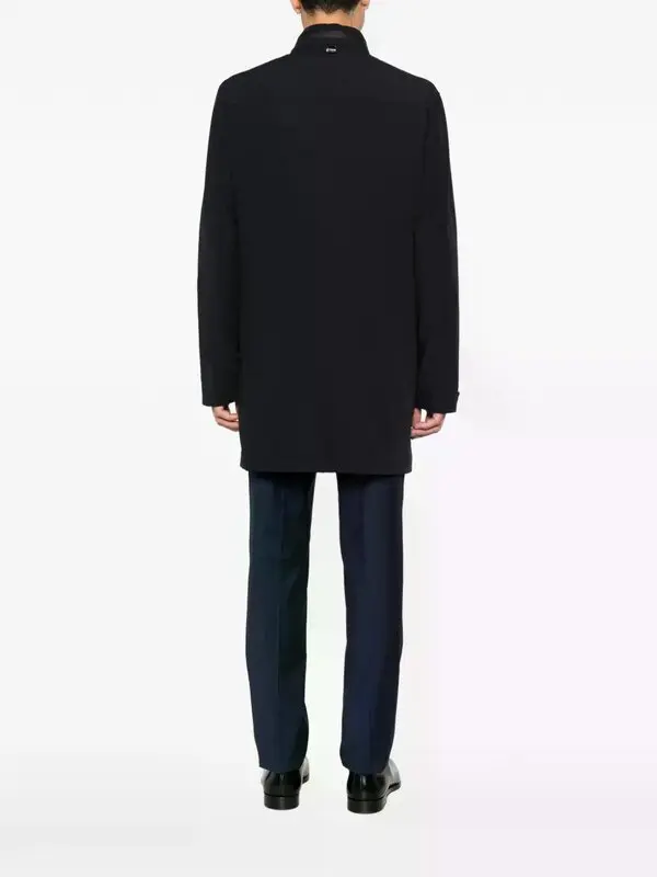 Corneliani High-neck Zip-pocket Coat