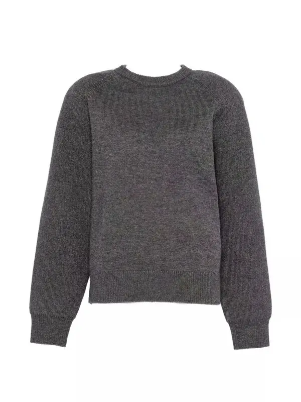 THE FRANKIE SHOP Raglan-sleeve Sweater - Grey