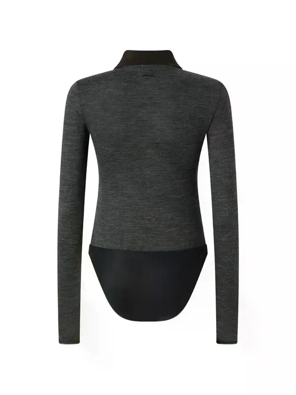 Pinko Button-down Long-sleeve Bodysuit