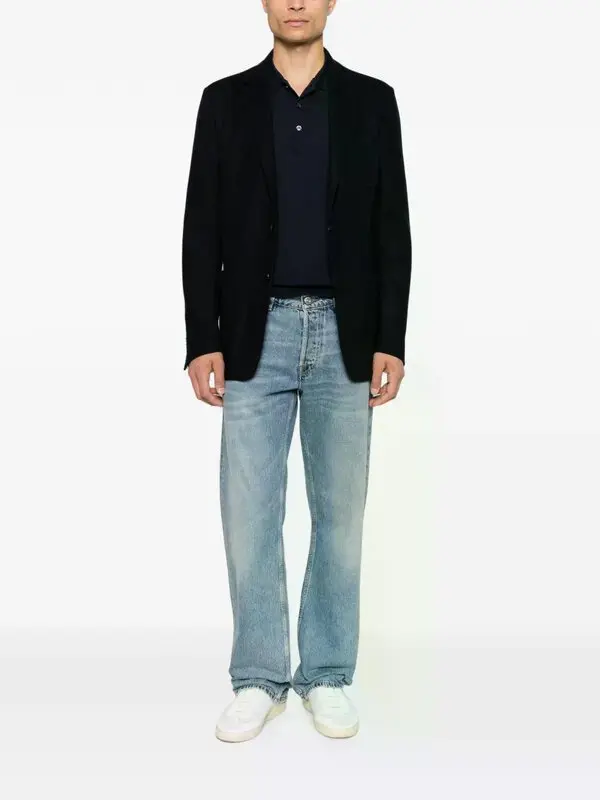 Canali Notched-lapel Patch-pocket Blazer