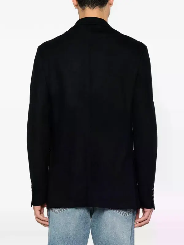 Canali Notched-lapel Patch-pocket Blazer