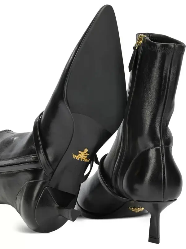 Prada Stretch Nappa-leather Booties