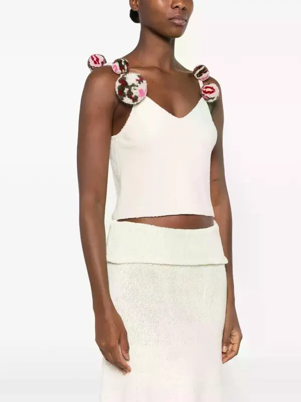 Loewe X Paula's Ibiza Pom-pom Top