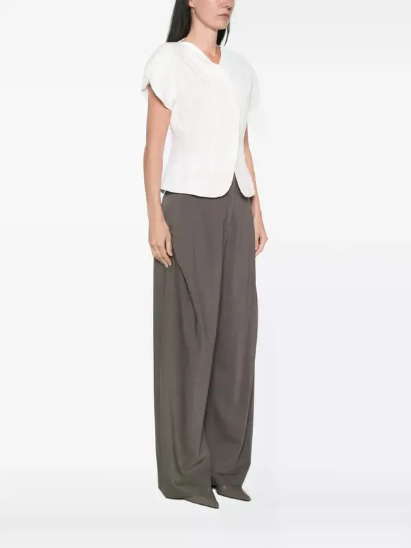 Jacquemus Ovalo Short-sleeve Blouse