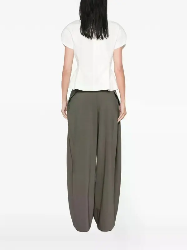 Jacquemus Ovalo Short-sleeve Blouse