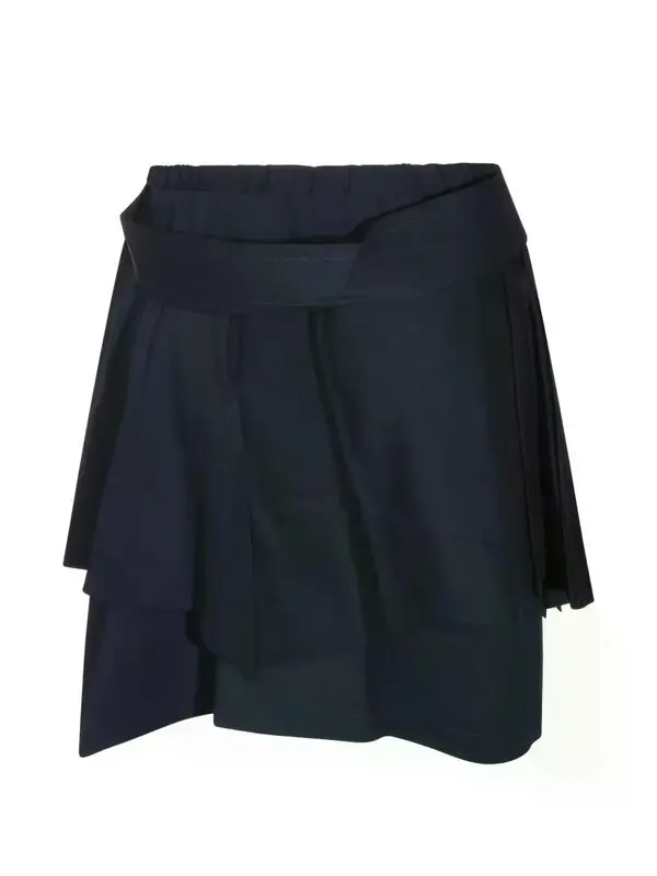 VIVIENNE WESTWOOD Asymmetric Layered Mini Skirt