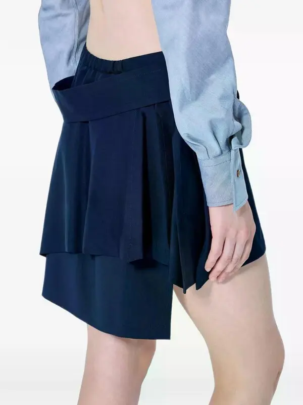 VIVIENNE WESTWOOD Asymmetric Layered Mini Skirt