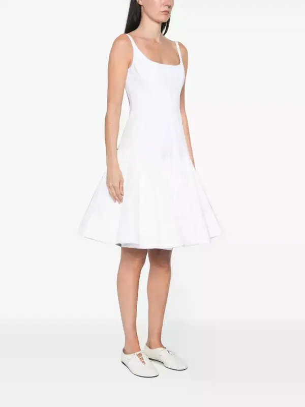 Jacquemus Agave Panelled Flared Mini Dress