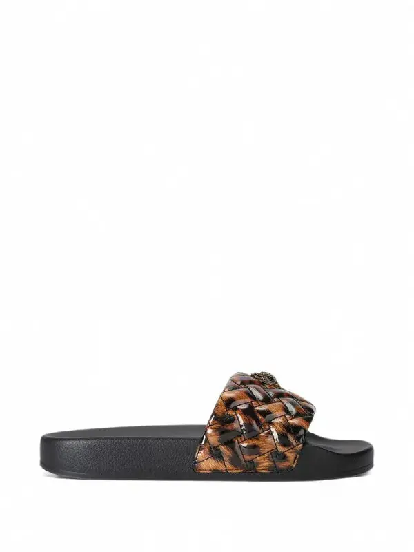 Kurt Geiger Meena Eagle Sandals - Brown