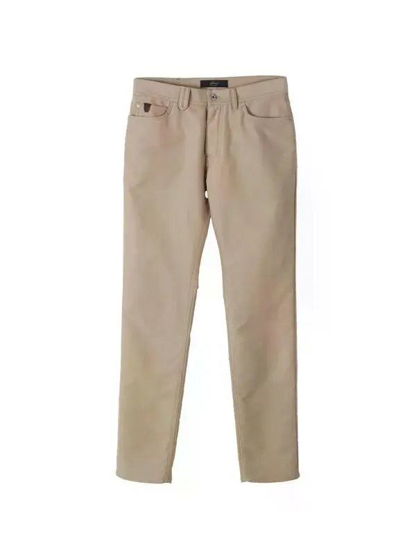 Brioni Straight-leg Trousers - Neutrals